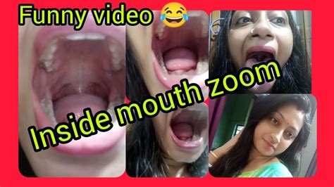Inside The Mouth 👅showing With Zoom Camerainside Open Mouth 👄viral