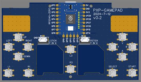 GitHub MegaBitmap PXP Gamepad DIY Universal Controller Pocket Gamepad
