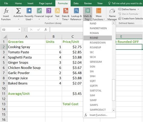 How To Use Excel Functions In Formulas
