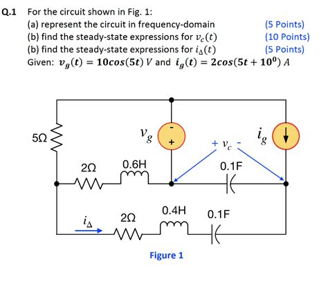 Solved Q For The Circuit Shown In Fig A Represent Chegg Com