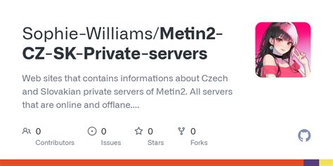 Github Sophie Williams Metin2 Cz Sk Private Servers Web Sites That