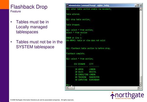 Ppt Oracle Flashback Powerpoint Presentation Free Download Id6057781