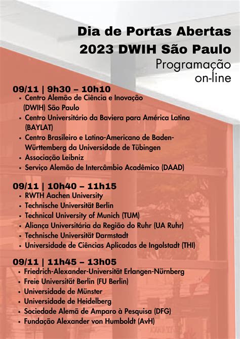 Dia De Portas Abertas 2023 No Dwih São Paulo Dwih Sao Paulo