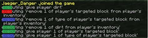 Suspected Bug Differentiation Between Block Types And Item Types Not Sure How To Phrase