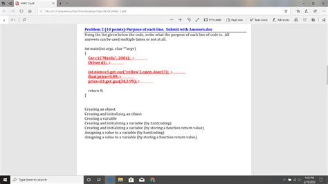 Solved D HW2 2 Pdf X Chegg Com