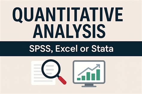 Conduct Professional Quantitative Data Analysis Using Spss Excel Or