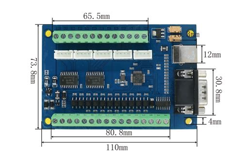 Rnr Breakout Board Usb Mach3 100khz 4 Axis Interface Driver