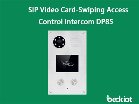 Sip Intercom Sip Video Intercom Sip Intercom System