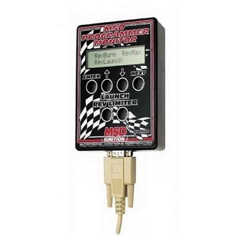 Msd 7550 Programmer Monitor For Digital 7 Series Ignitions