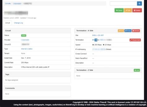 Netbox New Installation 2 8 5 And Cabling And Assigning Ip Addresses