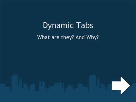 Dynamic Tabs Ppt Browsers Computer Software And Applications