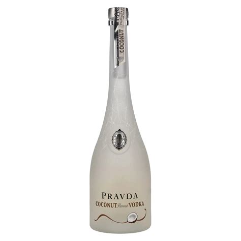 Buy Pravda Coconut Flavored Vodka 375 Vol 07l Polish Vodka