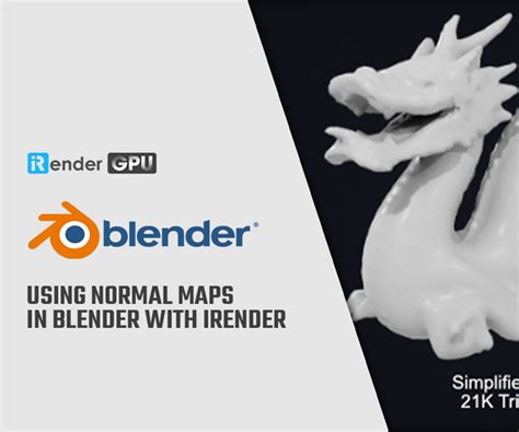 Using Normal Maps In Blender With IRender Archives IRender Cloud