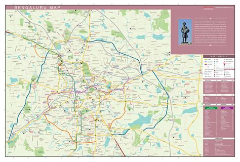 The Official Map Of Banglore R Bangalore