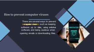 Computer Viruses PowerPoint Slides Pptx