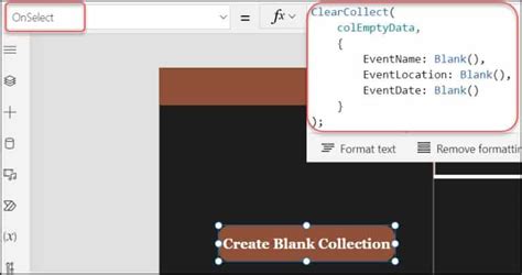 How To Create Empty Collection In Power Apps