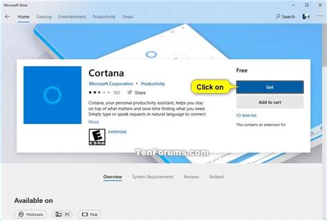 How To Install And Uninstall Cortana In Windows 10 Tutorials