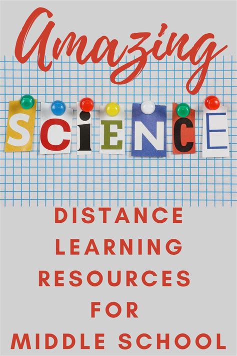 Distance Learning For Science Science Lessons Teaching Science