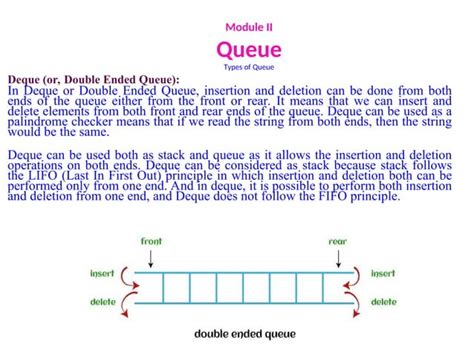 The Queue In Data Structure And Algorithm Ppt