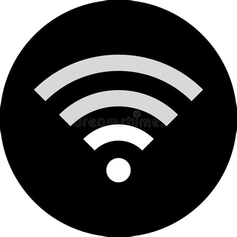 Wifi Signal Icons Set Network Signal Internet Sign Wifi Wifi Signal Strength Wireless