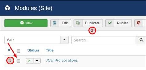 How To Copy A Jcal Pro Module Joomlashack