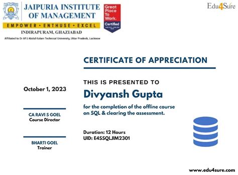 Divyansh Gupta On Linkedin Sql Achievementunlocked