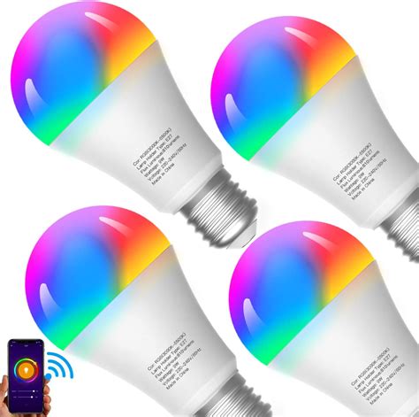 Londonspot ჭკვიანი ნათურა დისტანციური მართვით ცივი და თბილის ნათებით 2 ცალი