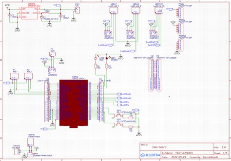 Wanted To Create A Custom Pcb As A Dev Board For Esp32 Added A Voltage