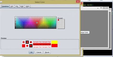 Color Selector Java Source Code I Want Source Codes