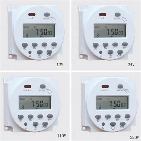 Jual Cn101a Digital Timer Programmable Delay Timer Relay Time Switch Ac Dc Shopee Indonesia