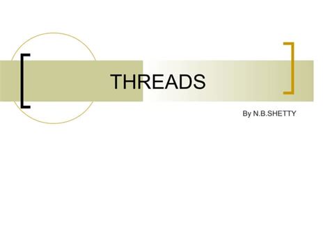 Os Threads Ppt