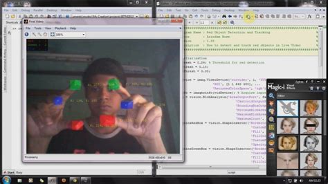 How To Detect And Track Red Green And Blue Objects In Live Video In Matlab Pen Mans Blog