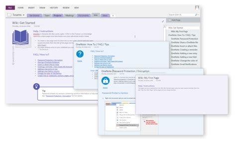 Teams For OneNote Templates For Microsoft