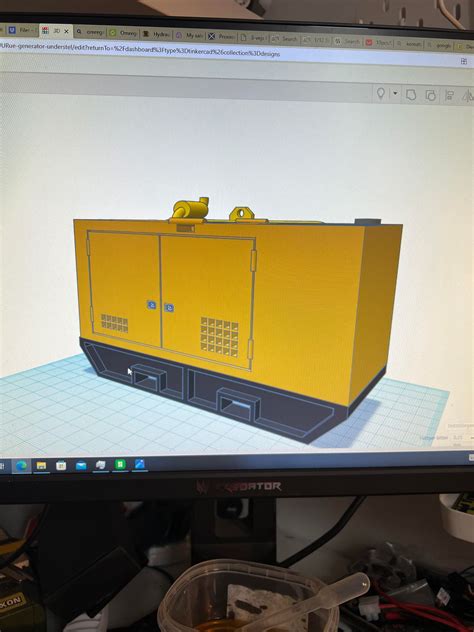🐱 diesel generator v2・ stl file for 3d printing・cults