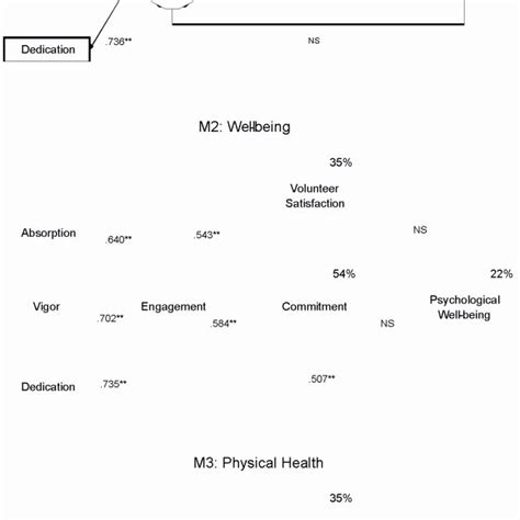 Regression Coefficients And Explained Variance In The Three Models