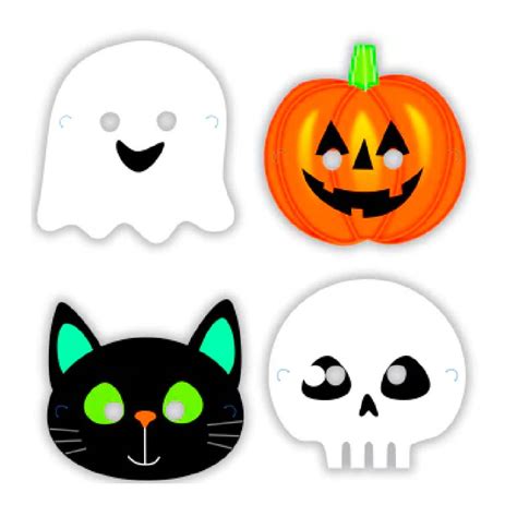 ქაღალდის ნიღაბი ჰელოუინის მეგობრები 9911674 Be Ge