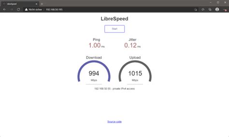 Librespeed Self Hosted Speedtest Bachmann Lande