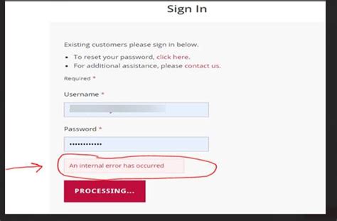 Internal Error Has Occurred When Trying To Login — Netsuite Community