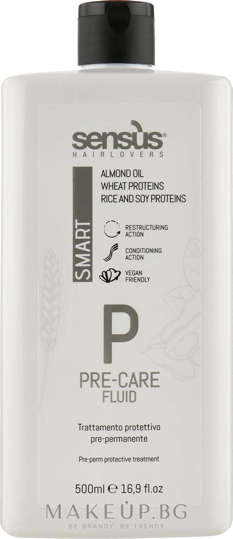 Sensus Smart Pre Care Fluid Защитен флуид преди перманентно къдрене Makeup Bg