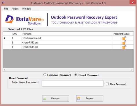 How To Remove Password From Pst File In Outlook Within Few Clicks