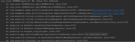 Android Parsing Json Arrays Stack Overflow