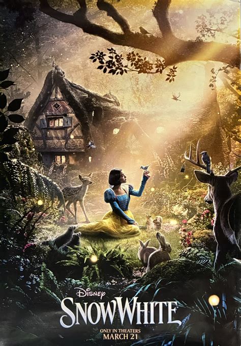 Snow White 2025 Rachel Zegler Emilia Faucher Gal Gadot Unfolded Roll