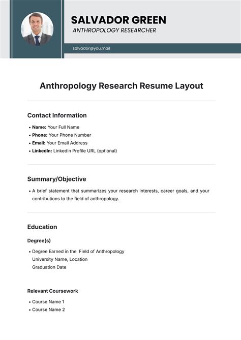 Free Academic Resume Templates To Edit Online And Download