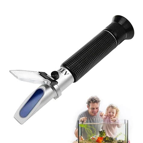 Retoteng Salinity Refractometer 0 100 Handheld Salinity Refractometer