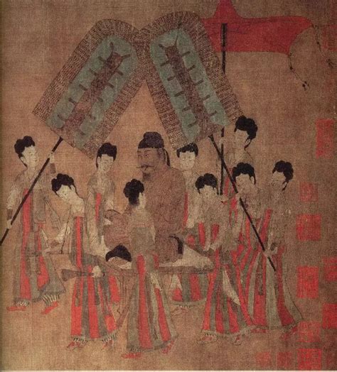 阎立本步辇图鉴赏阎立本步辇图阎立本职贡图第9页大山谷图库