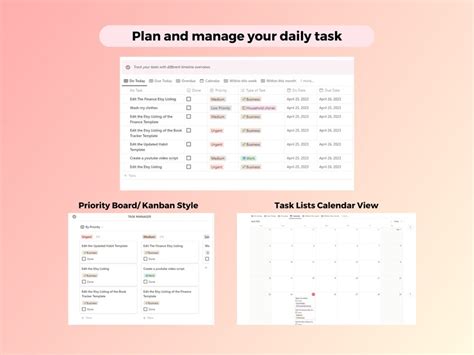 2023 Updated Notion Habit Tracker With Buttons And Graphs With Book Organizertracker Sleep