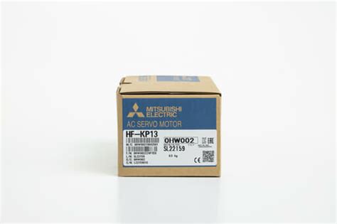 三菱 ACサーボモータ HF KP13 19年製 保守部品