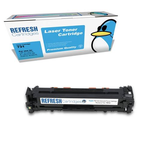 Remanufactured Cyan Canon 731C Toner Cartridge