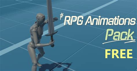Rpganimationspackfree 3d Animations Unity Asset Store