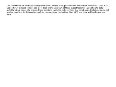 Conclusion Persistent Storage For Containerized Applications On Kubernetes With Powermax San